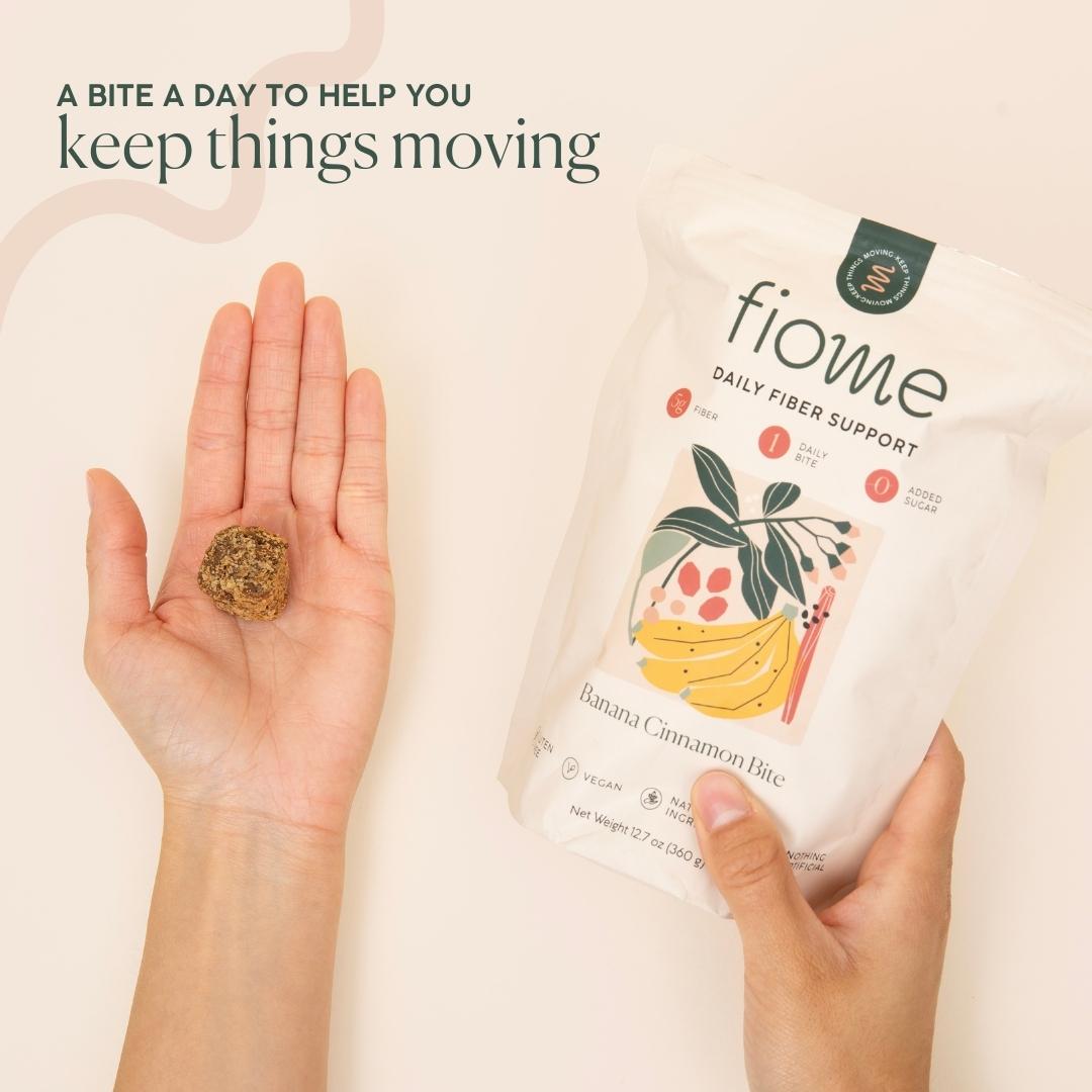 Fiome Fiber Bites - Daily Fiber Supplement for Gut Health & Regularity